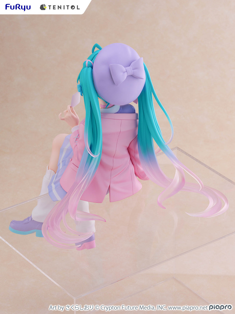Hatsune Miku - TENITOL BIG Hatsune Miku Noodle Stopper Figure -Love Bl ...