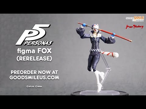 Persona 5 - figma Fox Figure (Rerelease) – Good Smile US